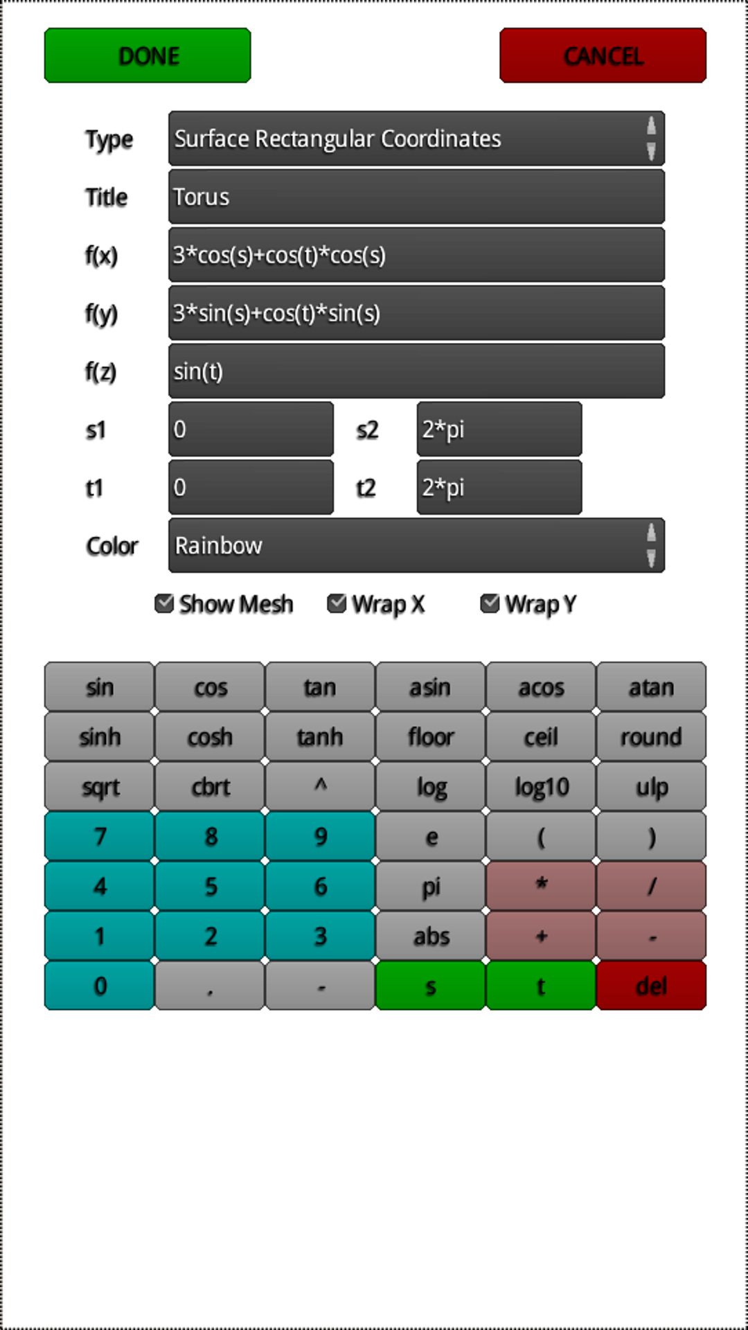 3D Functions Graph Plotter:Amazon.in:Appstore for Android