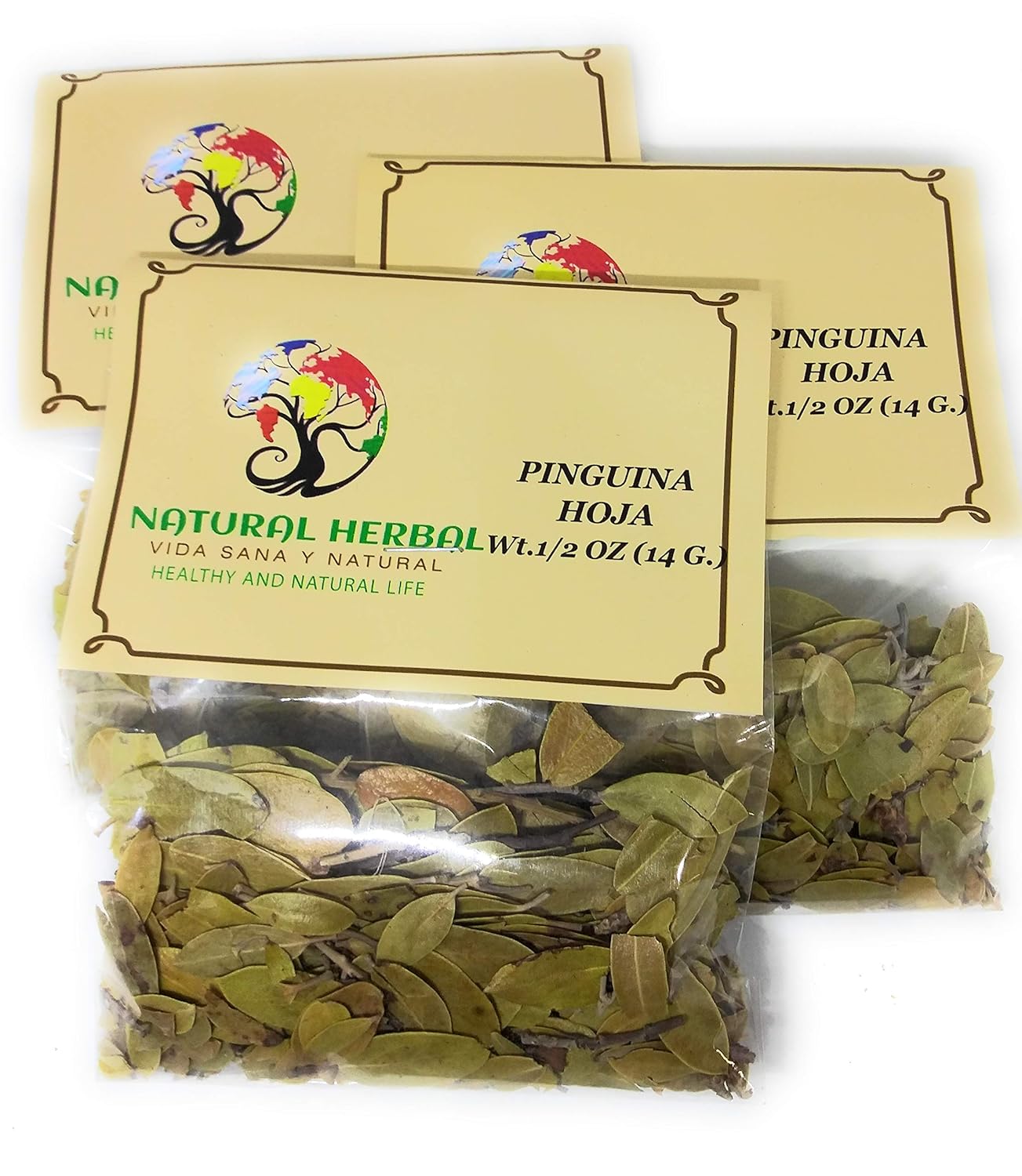Amazon.com : Pinguica Hoja Hierba/Tea (10.6 Grms.)3pack : Grocery ...