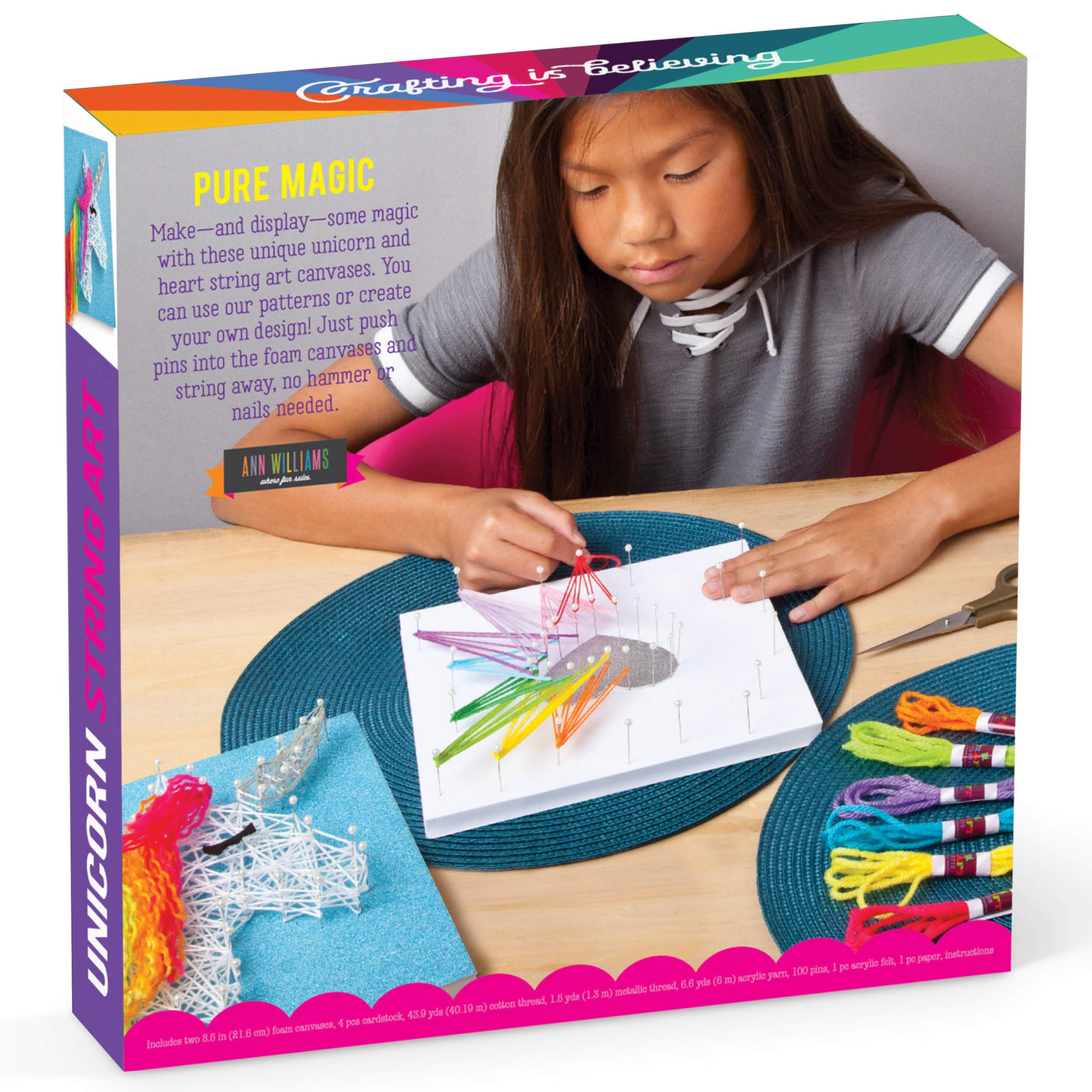 Craft-tastic DIY String Art – Award-Winning Craft Kit...B07C7TTKP1 ...