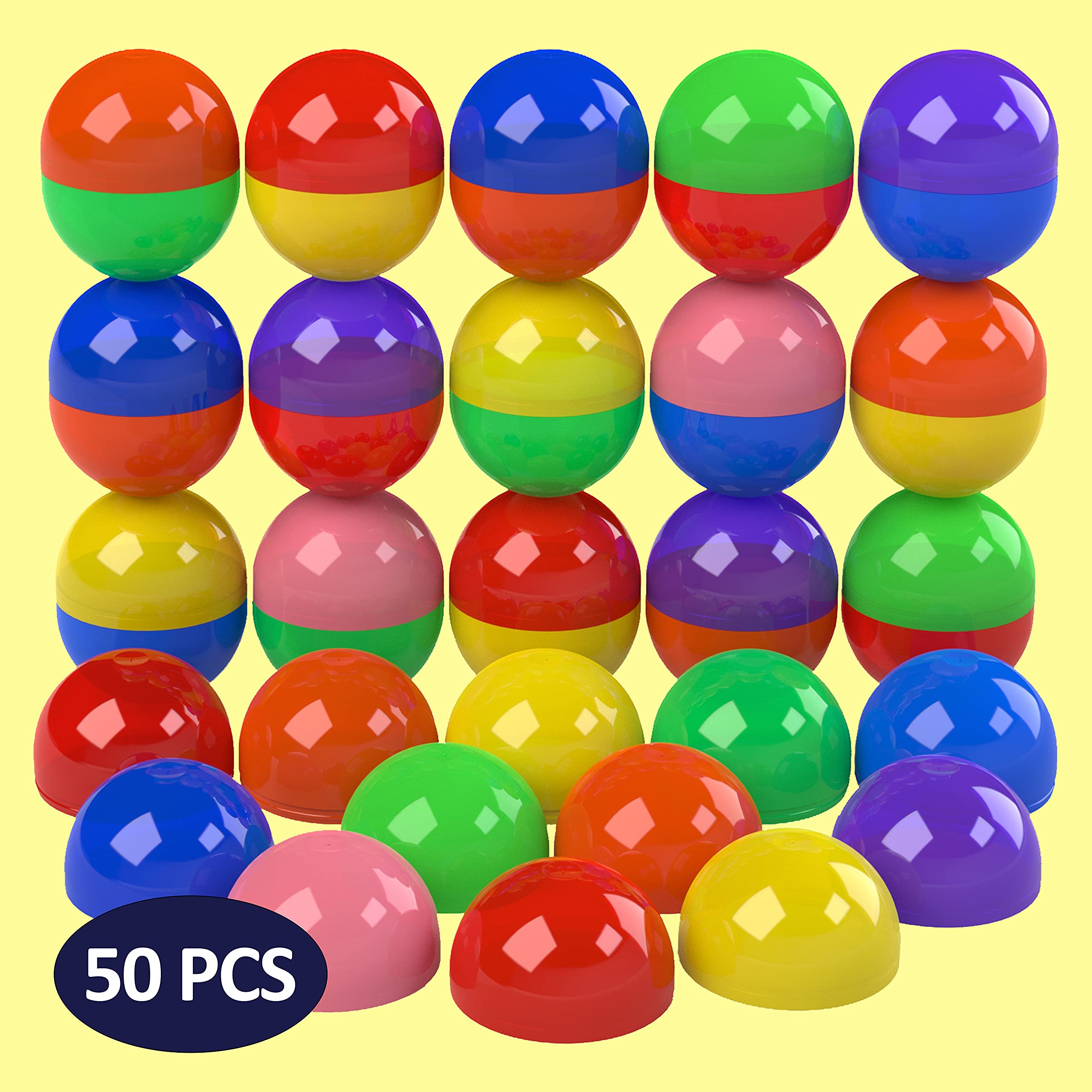 Buy Vending Machine Capsules in Bulk - 50 Pcs Toy Capsules - Assorted ...