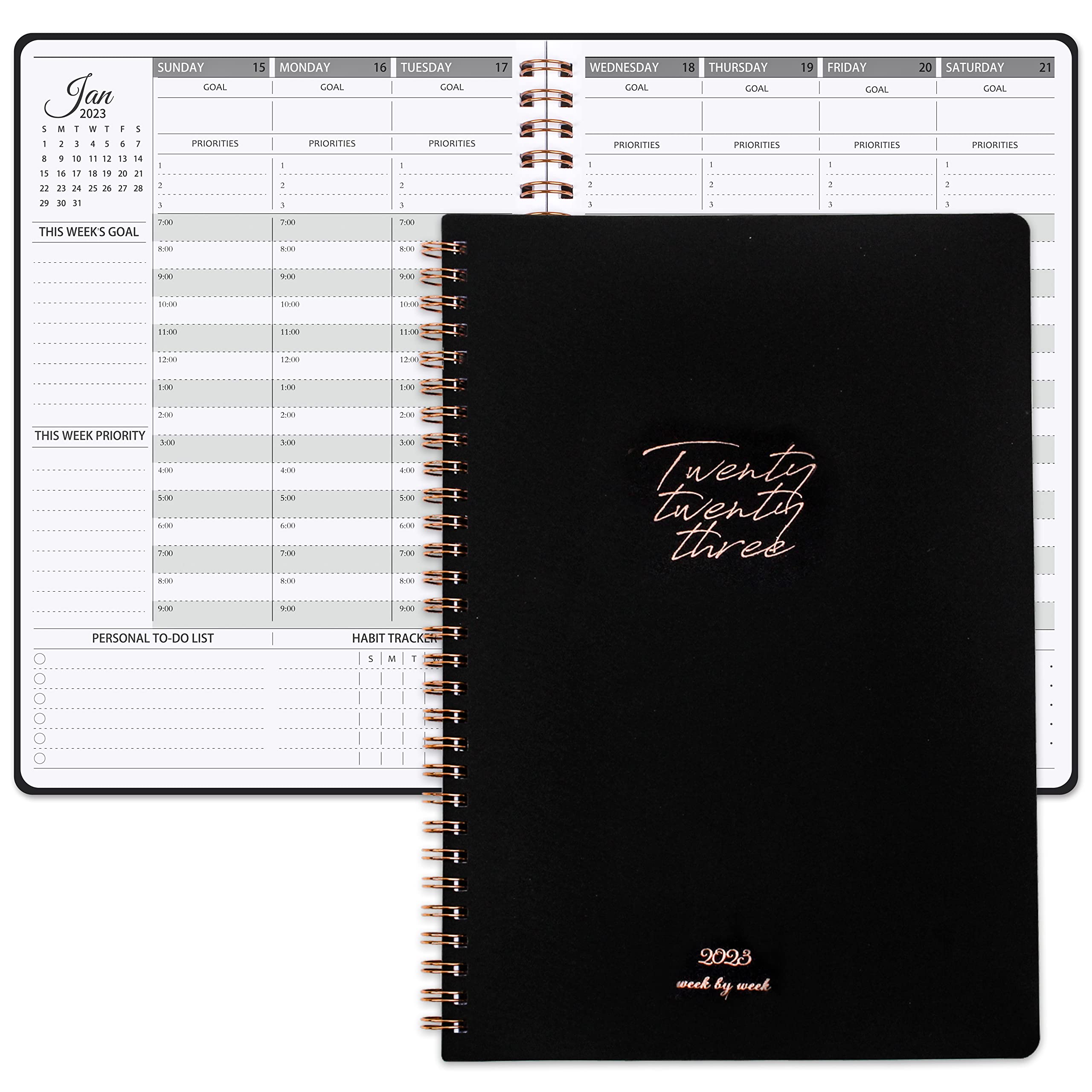 Buy 2023 Planner - Weekly Appointment Book from Jan 2023 - Dec 2023 ...