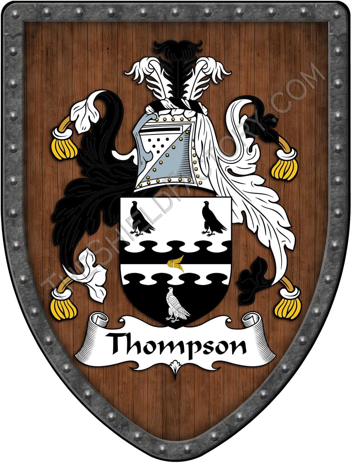 Amazon.com: Thompson I Family Crest Custom Coat of Arms, Family ...