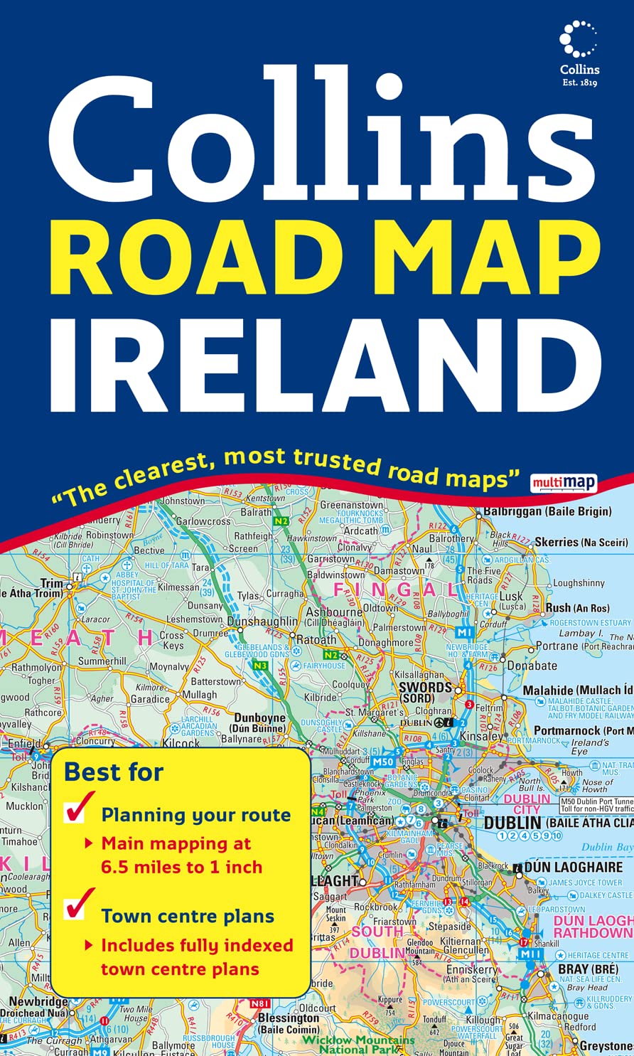 **IRELAND ROAD MAP (ROAD MAPS): 9780007256716: Amazon.com: Books