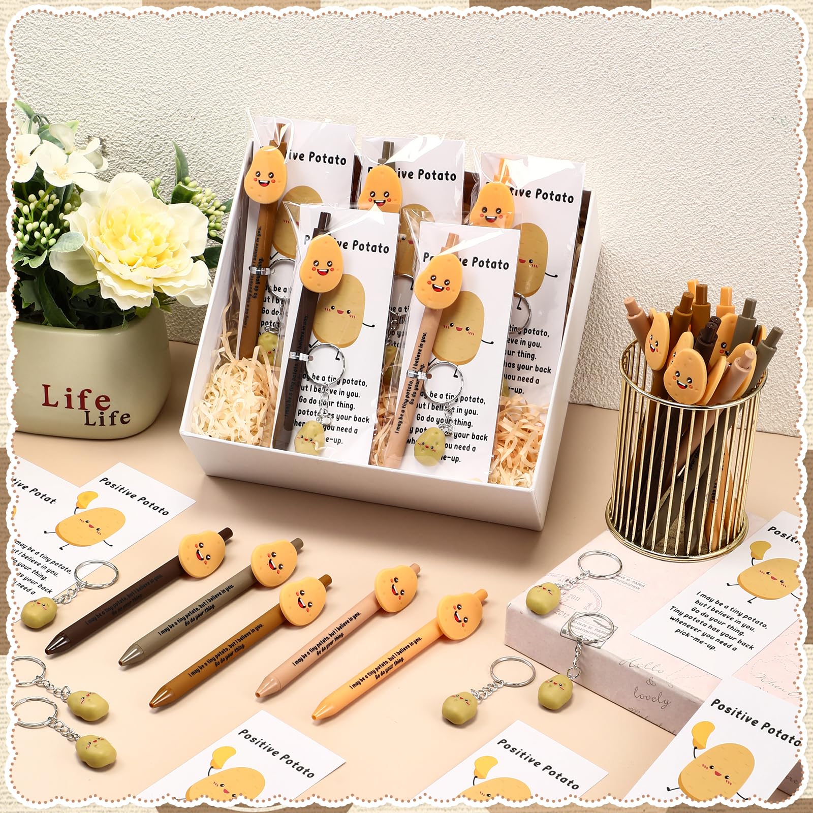 Snapklik.com : 20 Set Motivational Potato Appreciation Gifts Bulk ...