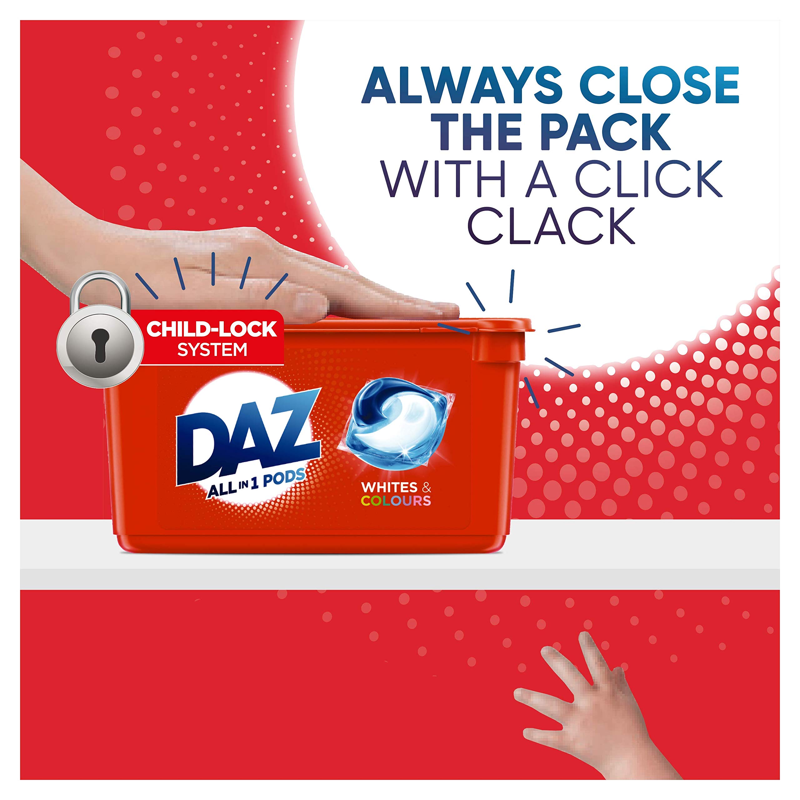 Daz All In One Washing Liquid Laundry Detergent Tablets Capsules ...