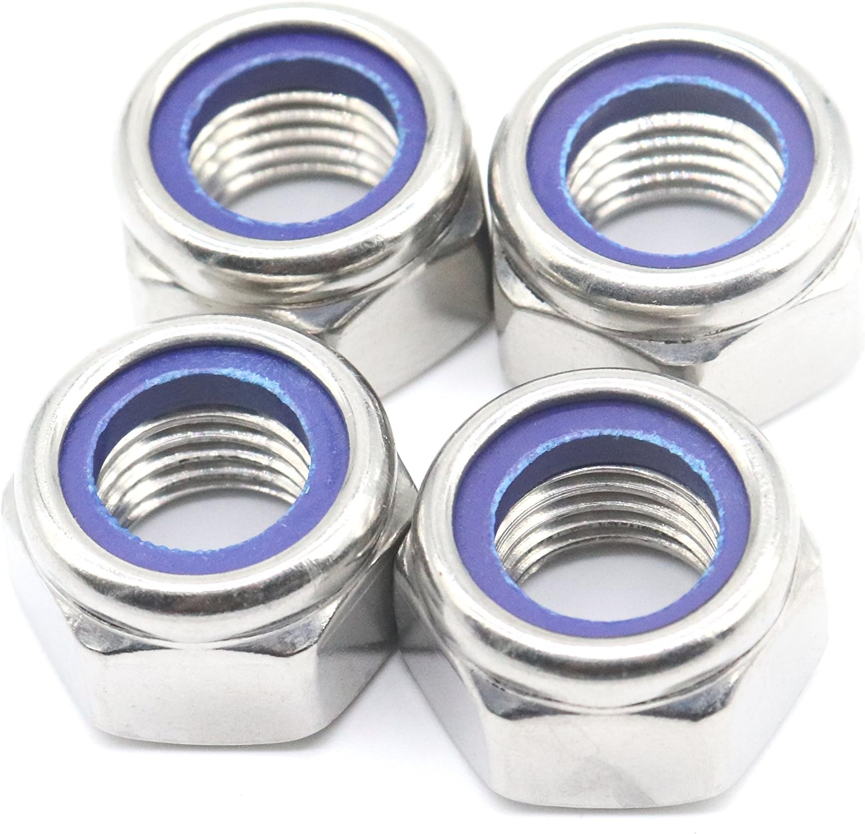 Amazon.com: Hard-to-Find Fastener 014973278847 Nylon Insert Lock Nuts ...