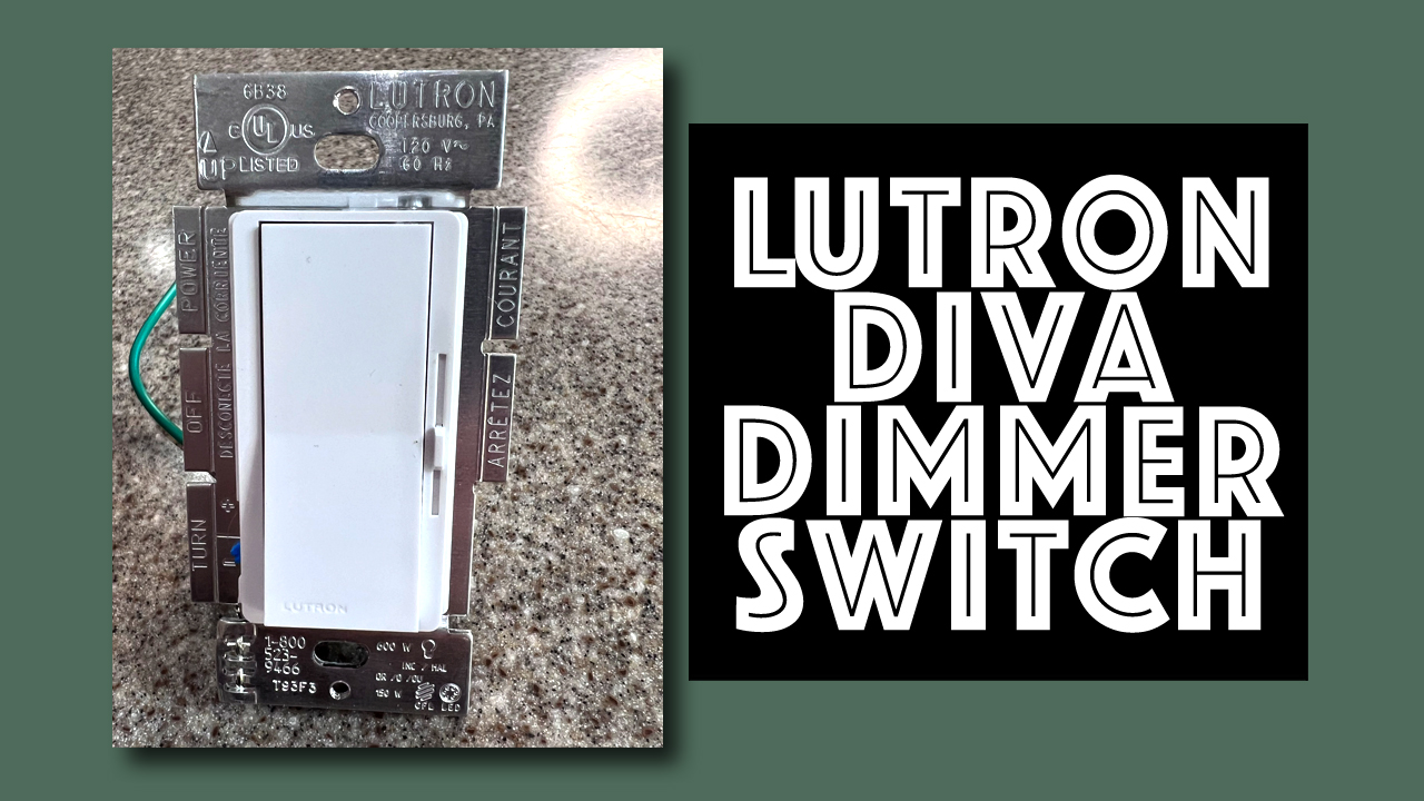 Snapklik.com : Lutron Diva LED+ Dimmer Switch For Dimmable LED, Halogen And Incandescent Bulbs ...
