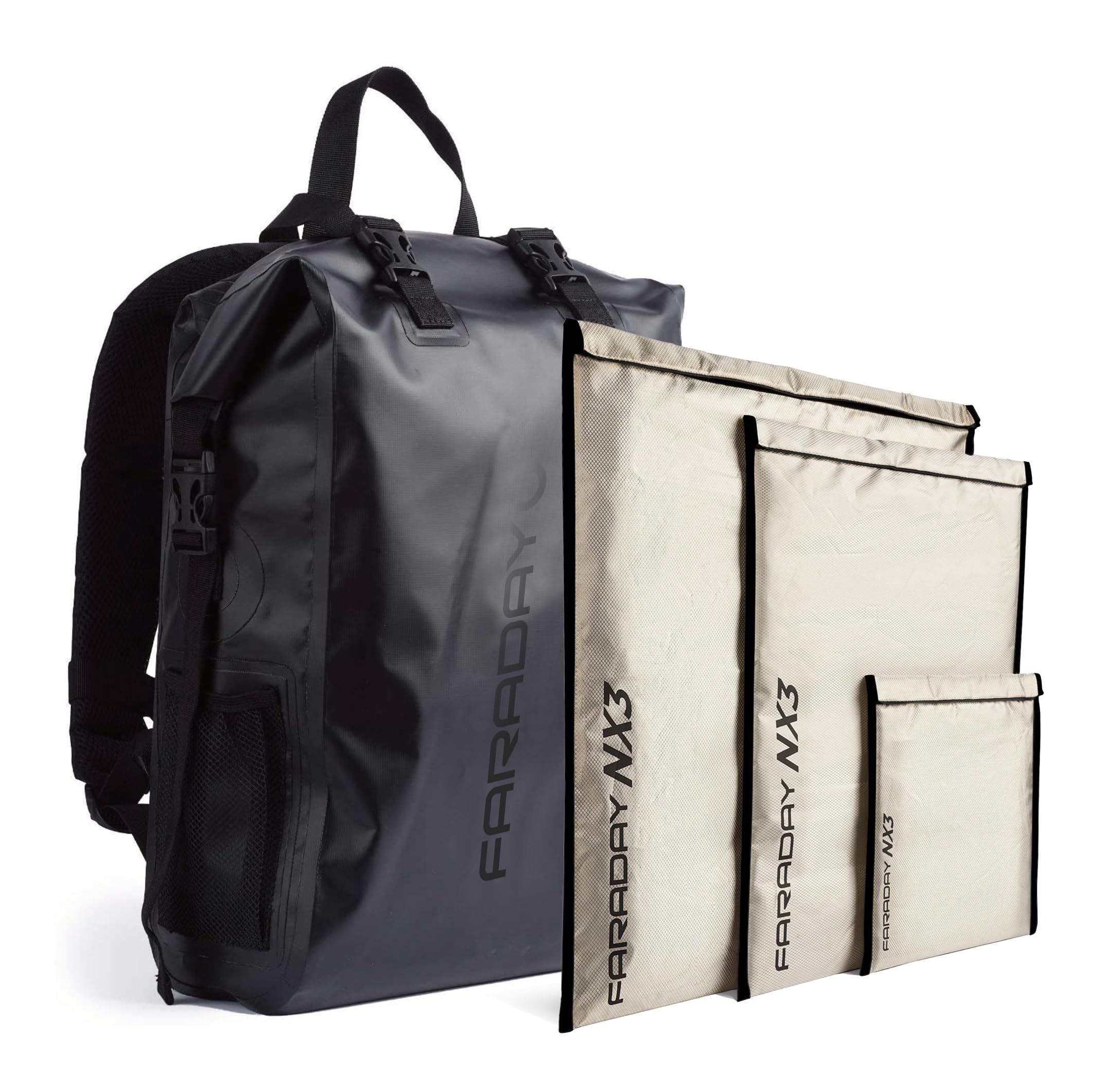 Amazon.com: Faraday Dry Bag Backpack + NX3 3pc Kit | Waterproof | Anti ...