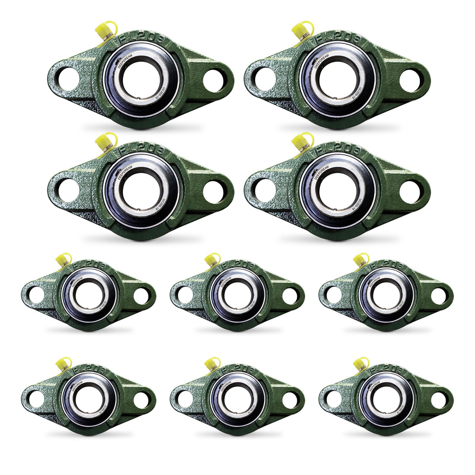 Snapklik.com : UCFL205-16 Pillow Block Bearing Pack Of 10 Flange ...