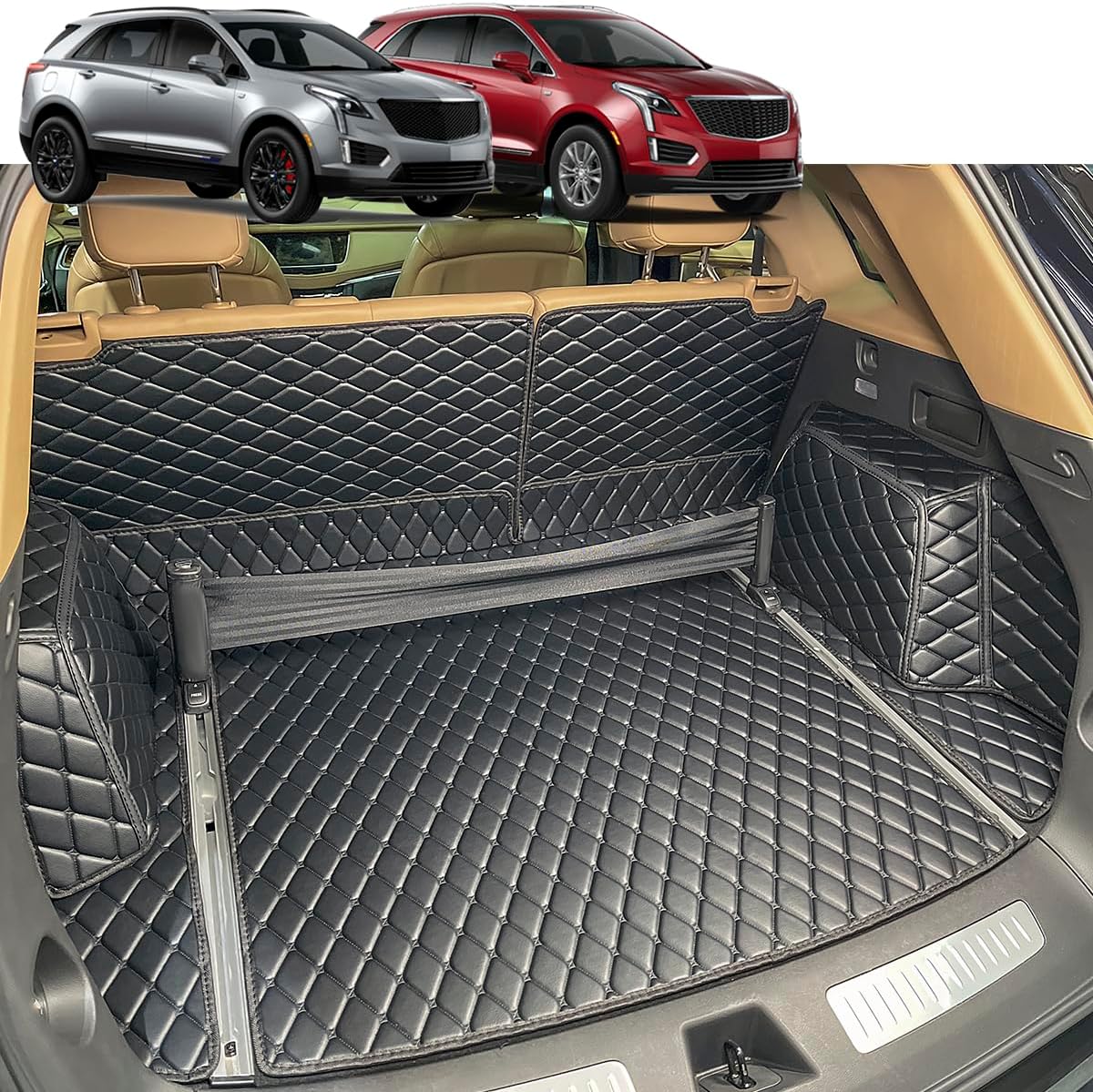 Amazon.com: 7DEEKEI Cargo Mat Compatible with 2017-2024 Cadillac XT5 ...