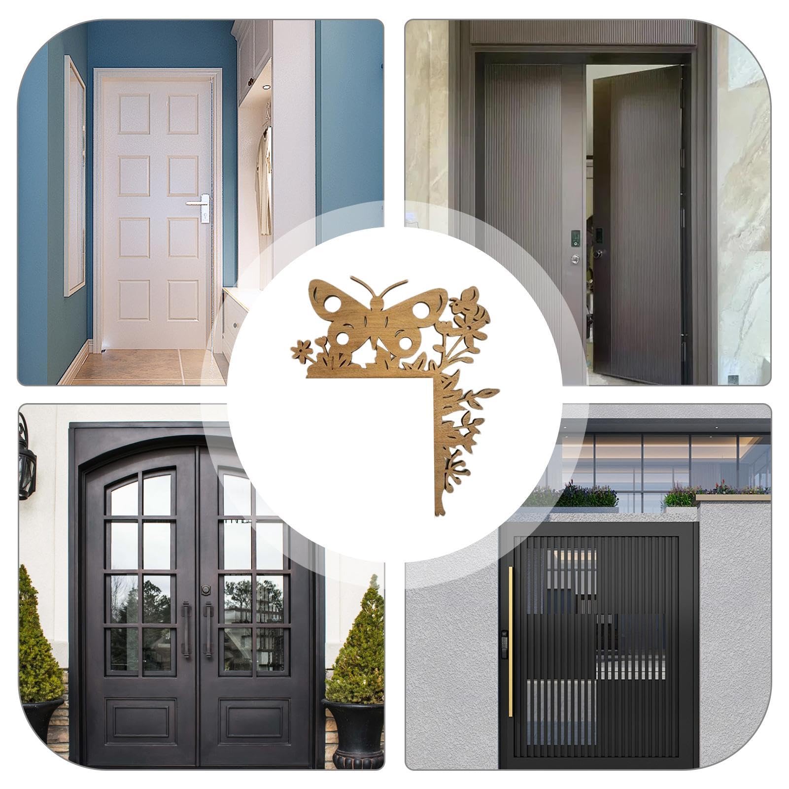 Corner Door Frame Decor Flourish Door Corners Decorative Door Corner