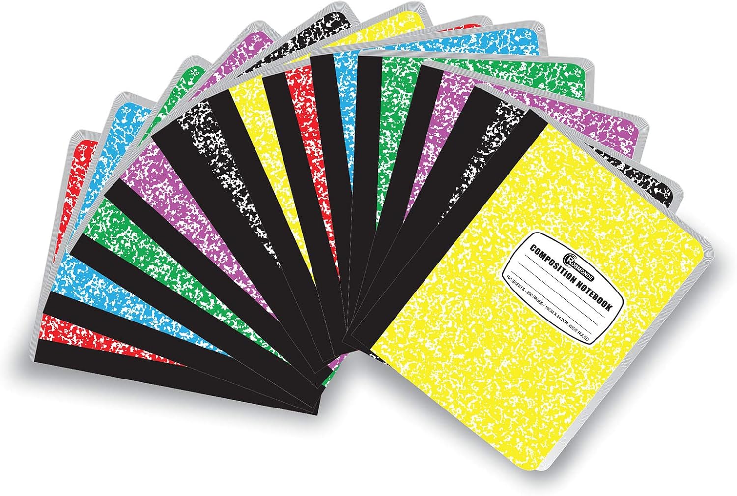 Amazon.com : Rosmonde Composition Notebook for School & Office Supplies ...