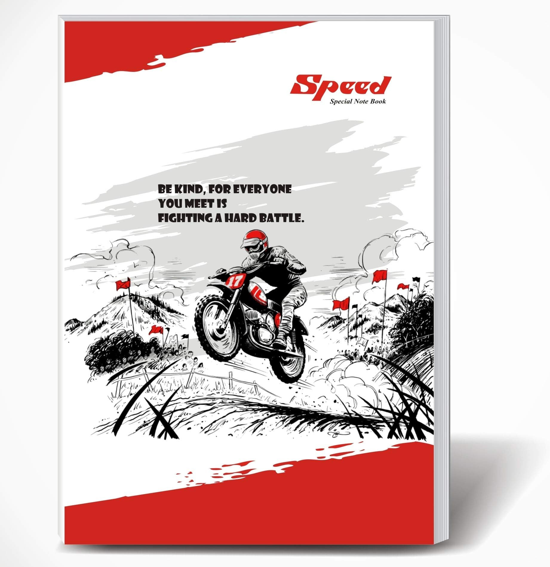 Rush Note Books Rough Notebook A4 Register - Ruled 60 GSM 360 Pages (29 ...