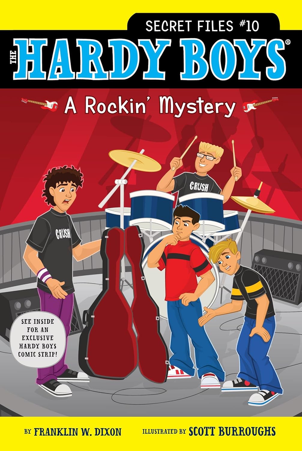 Amazon.com: A Rockin' Mystery (10) (Hardy Boys: The Secret Files ...