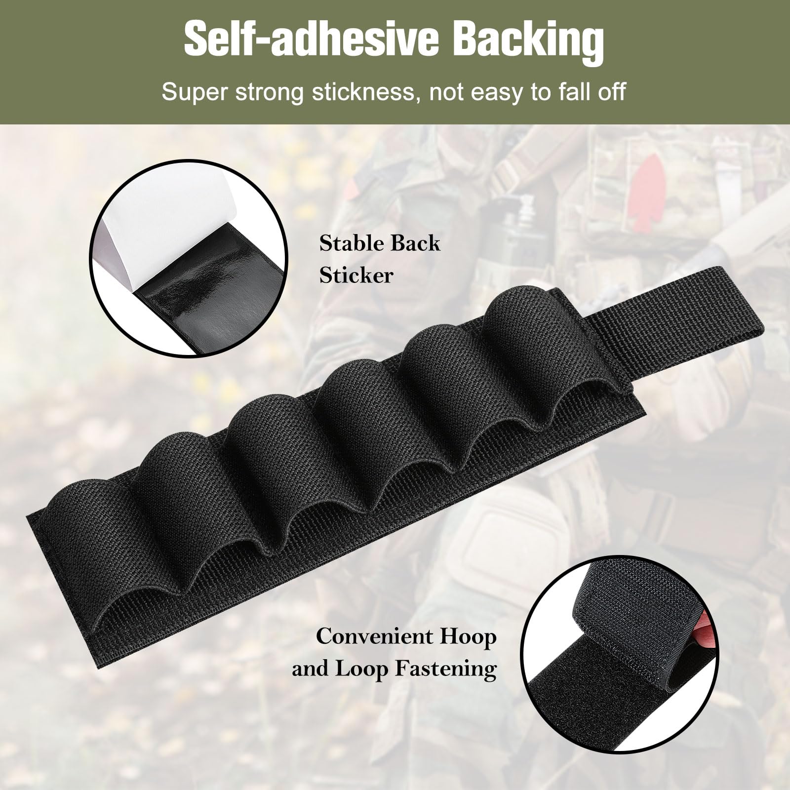 Snapklik.com : MoKo Shotgun Shell Holder, 4 Packs 6 Rounds 12/20 Gauge ...