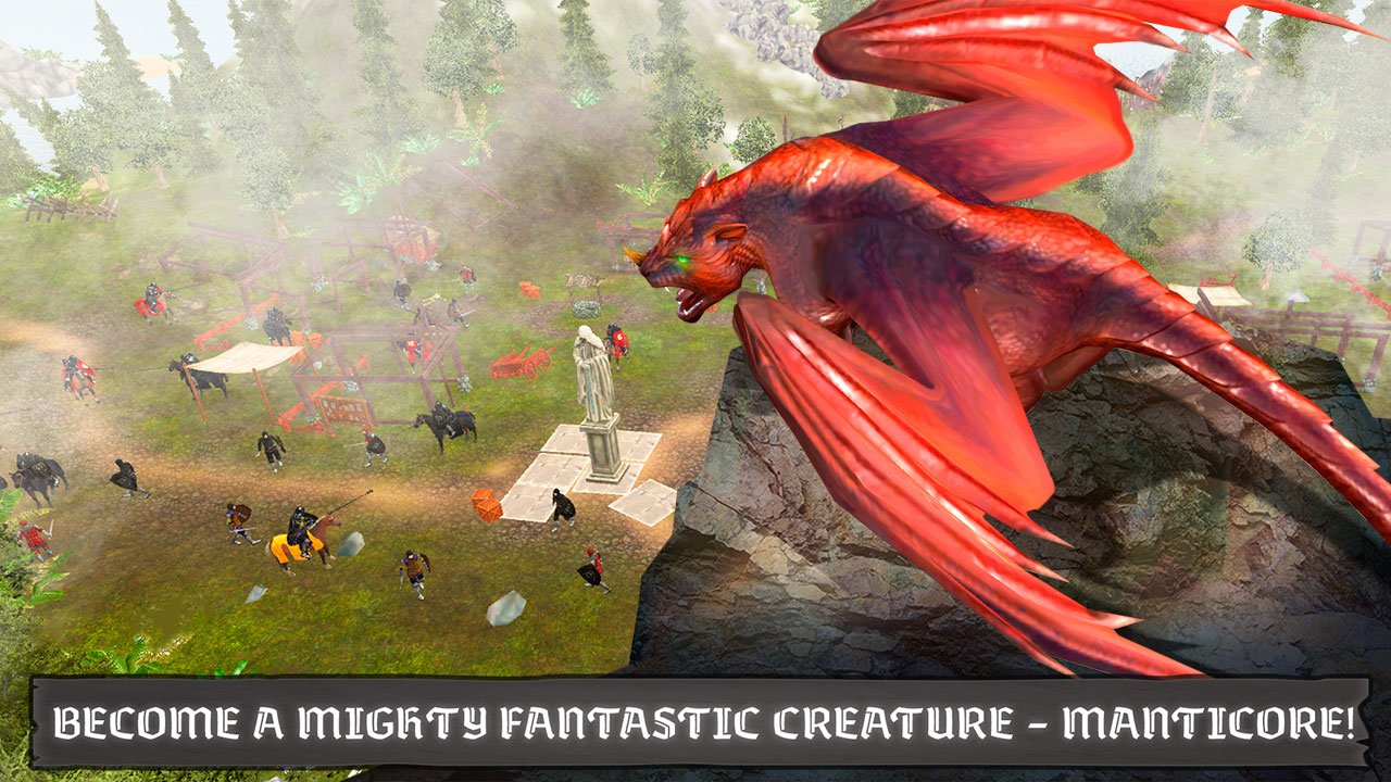 Manticore Monster Survival Simulator: Monster Legends Medieval Survival ...