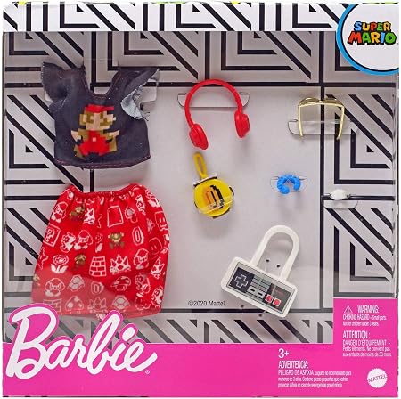 Amazon.com: Barbie Storytelling Fashion Pack of Doll Clothes Inspired ...