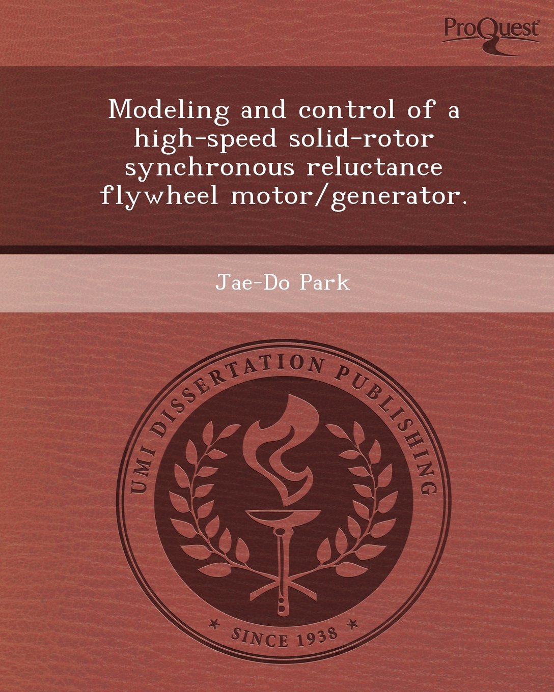 Amazon Modeling And Control Of A High Speed Solid Rotor Synchronous