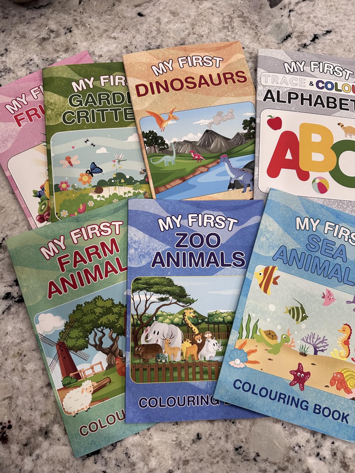 My First Farm Animals Colouring Book (My First Coloring Book): Sridhar ...