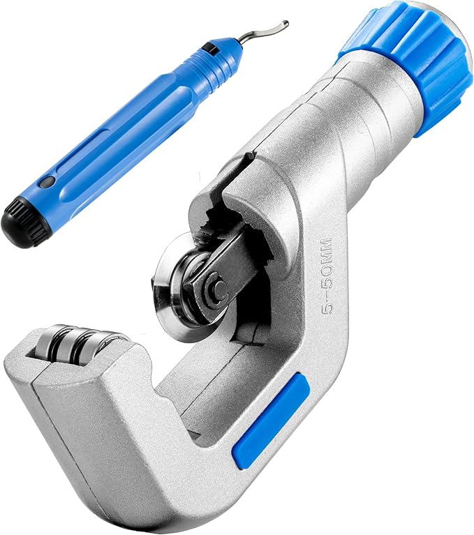 Bravex Tube Cutter 1/4" to 2", Tubing Cutter with Deburring Tool, Heavy ...