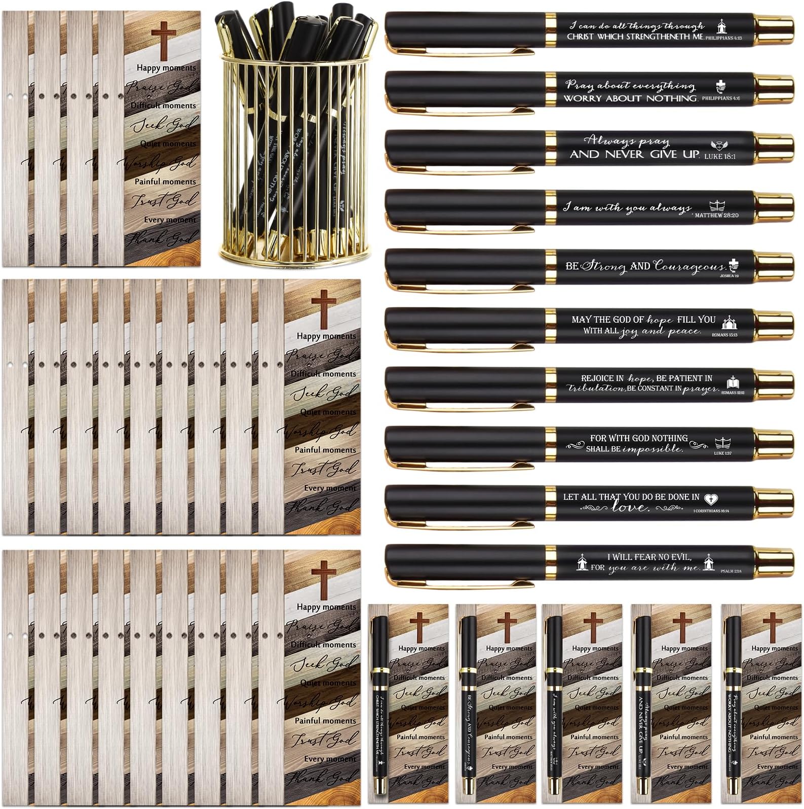 Amazon.com : Motiskyy 25 Sets Father's Day Christian Gifts Bulk Bible ...