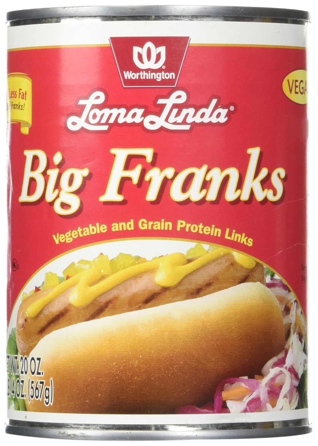 Amazon.com: Loma Linda Big Franks - 20 oz. (Pack of 6) : Grocery ...
