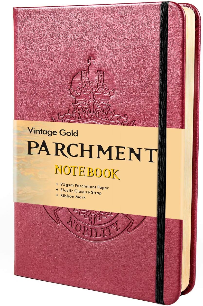 Amazon.com: shemist Blank Hardcover Executive Notebooks, Natural ...