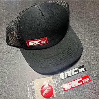 Amazon.co.jp: IRCスポーツキャップ385非ピンバッジシール フラットバイザーメッシュ帽子シクロクロス ロードバイク ...