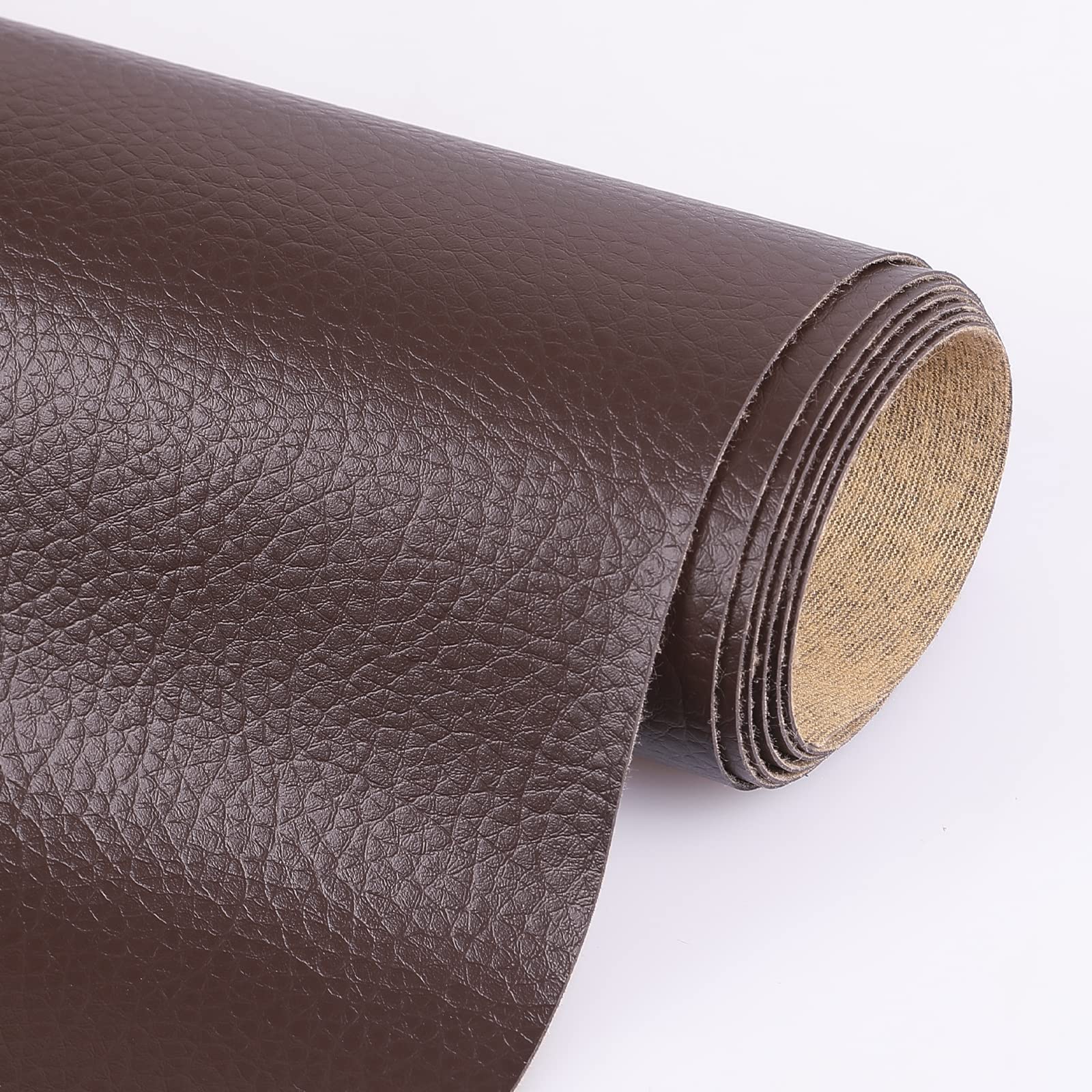 Amazon.com: Osunnus Faux Leather Upholstery Fabric by The Yard Vinyl ...
