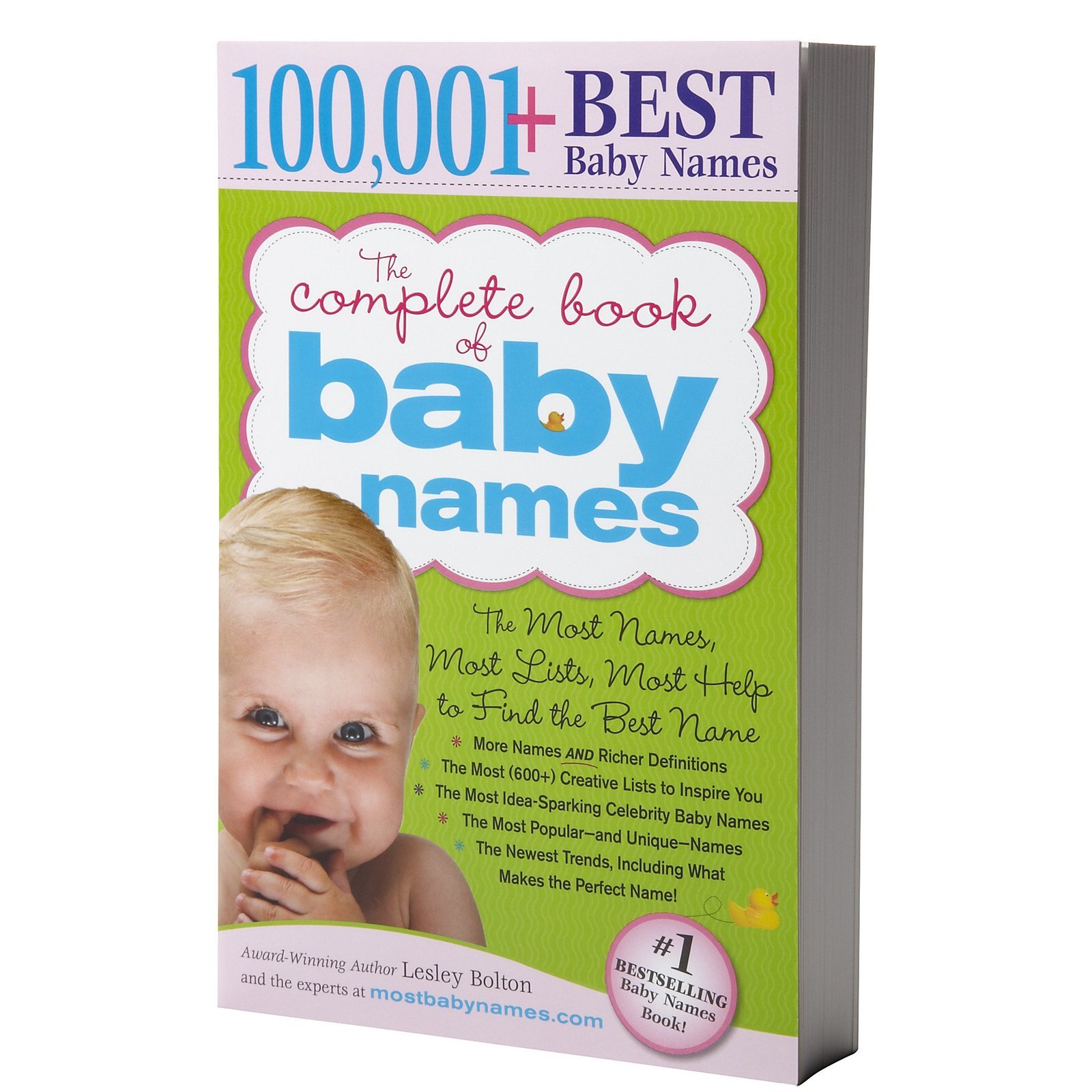 The Complete Book of Baby Names: The Most Names (100,001+), Most Unique ...