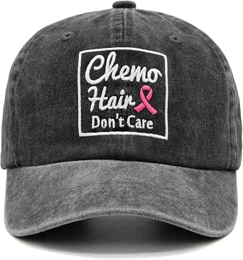 NVJUI JUFOPL Fight Cancer Awareness Gifts for Women, Chemo Hair Don't ...