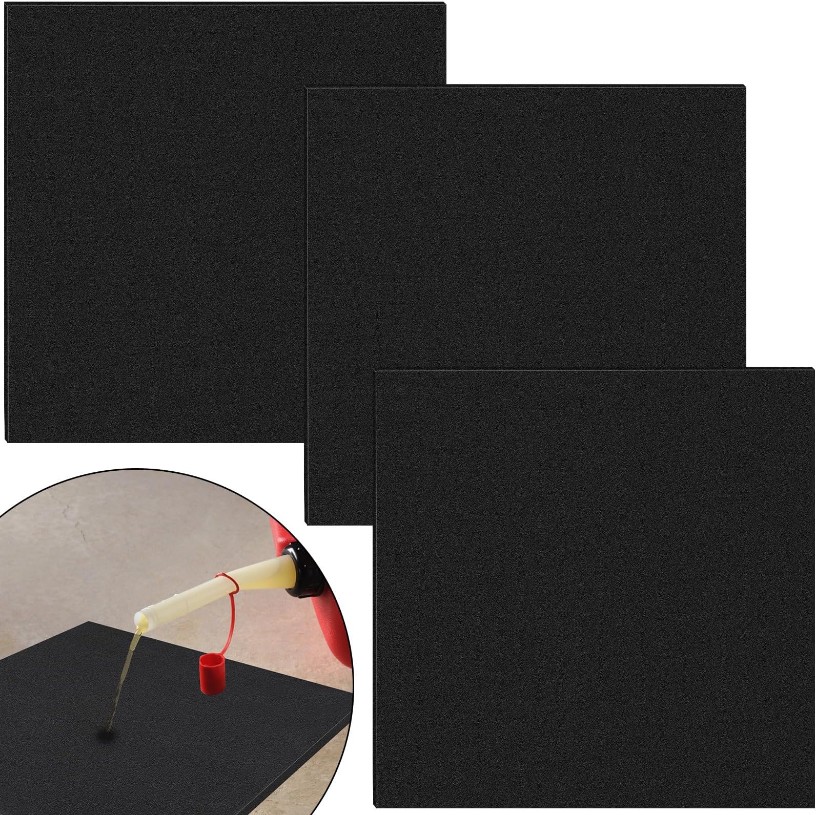 Amazon.com: Saillong 3 Pcs 18'' Oil Splash Pad, Oil Drain Anti Splash ...