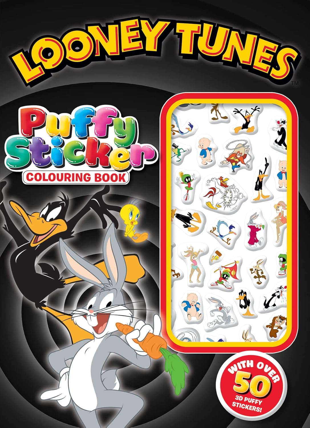 Looney Tunes: Puffy Sticker Colouring Book (Warner Bros.): unknown ...