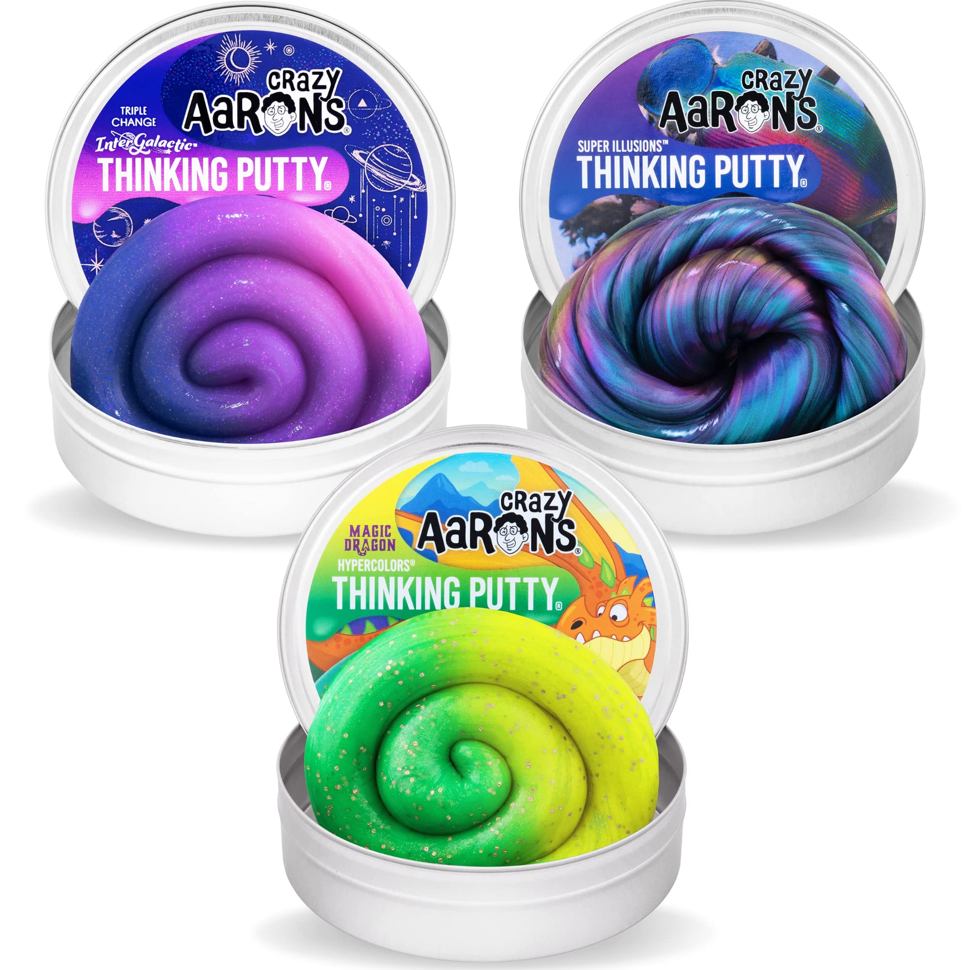 Amazon.com: Crazy Aaron’s Intergalactic, Magic Dragon & Super Scarab ...