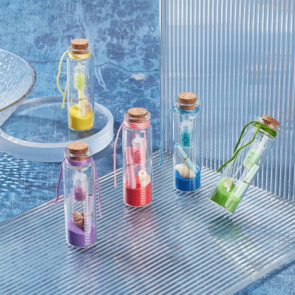 Sand In Glass Bottles Favors Sand Art WEBEEDY Luminous Bottles DIY