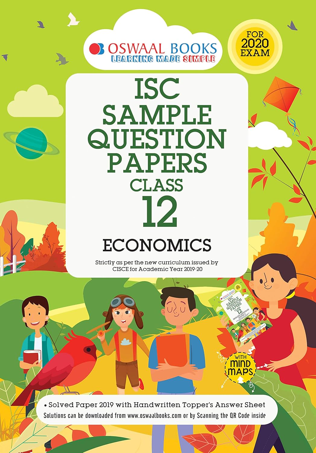 Amazon.in: Buy Oswaal ISC Sample Question Papers Class 12 Economics ...