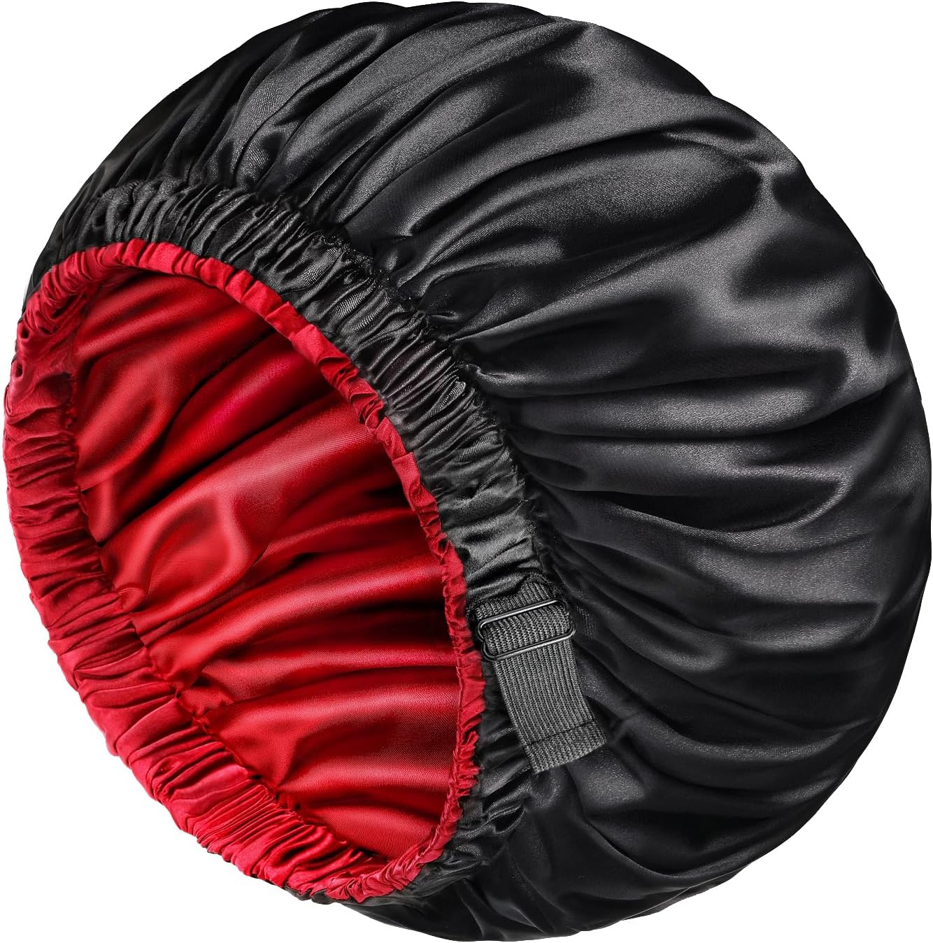 Amazon.com : mikimini Satin Bonnet for Men and Women, Reversible Double ...