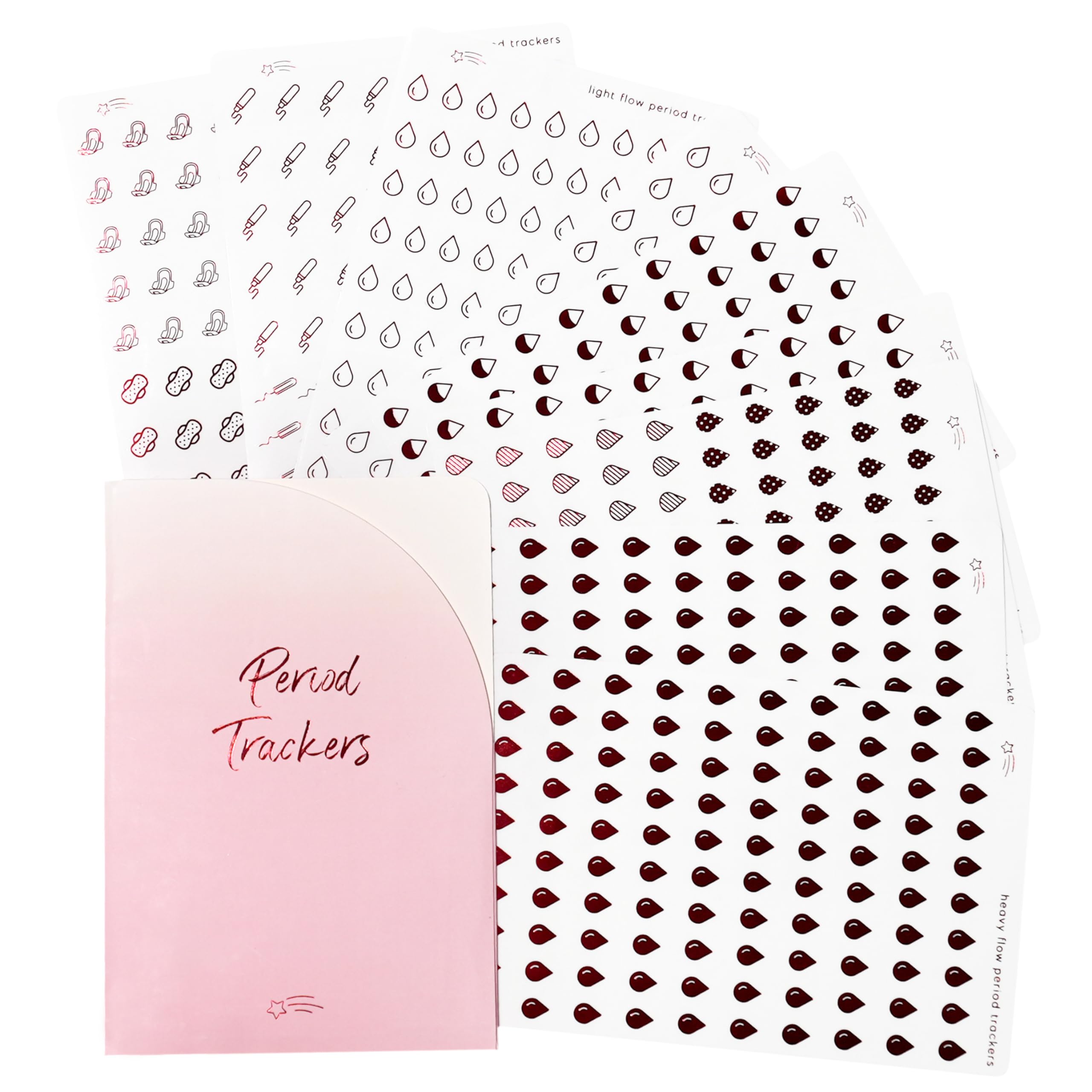 Amazon.com: In The Slightest - Period Trackers - Flow - Foil Planner ...