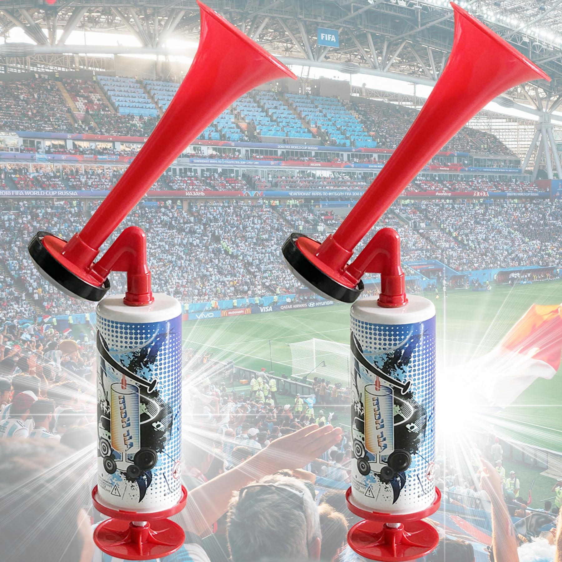 Snapklik.com : Handheld Air Horn For Sports Events, Dodomes Hand Pump ...