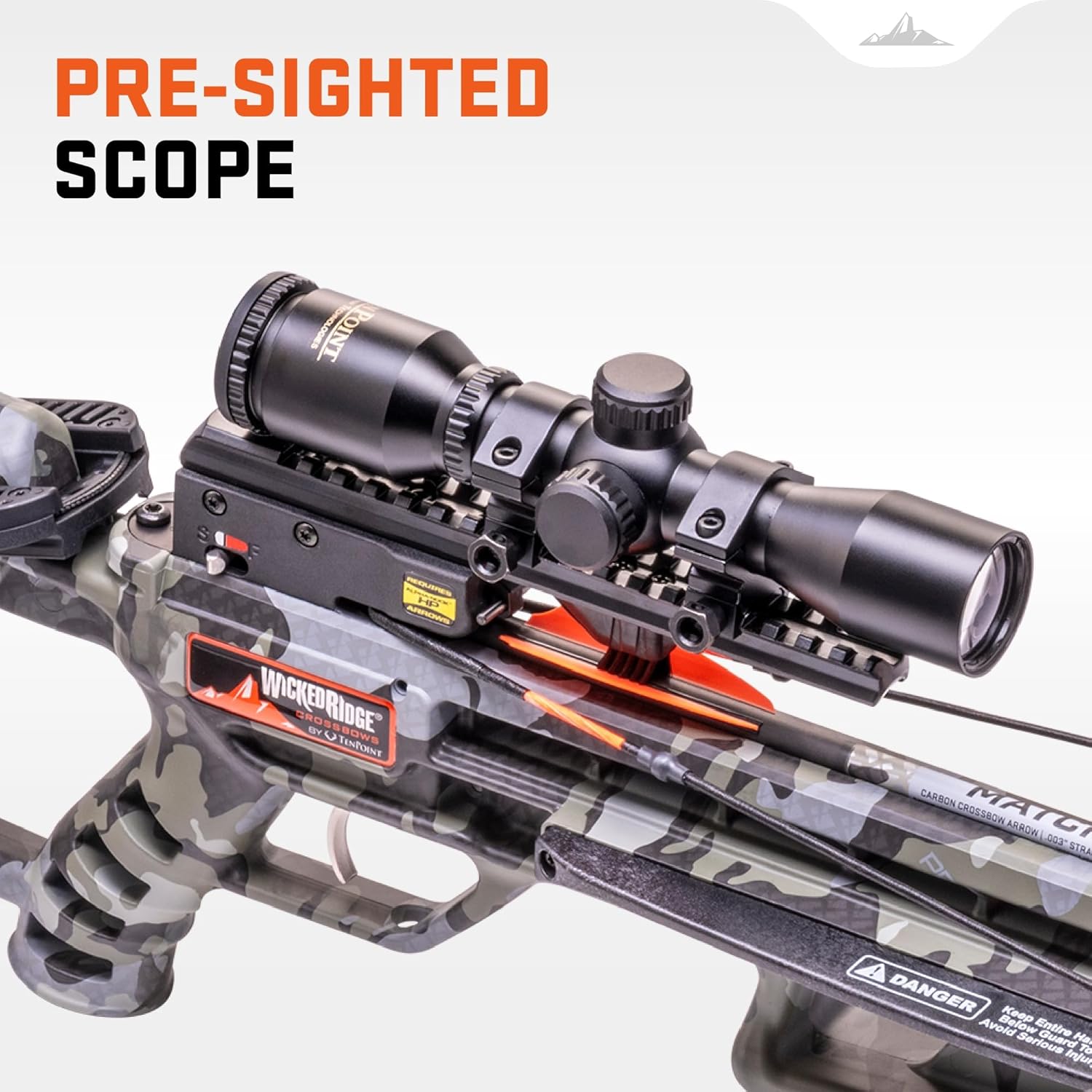 TenPoint Wicked Ridge Commander M1 Crossbow Package w/ Pro-view 400 Scope - Peak Camo » Tenda Canada