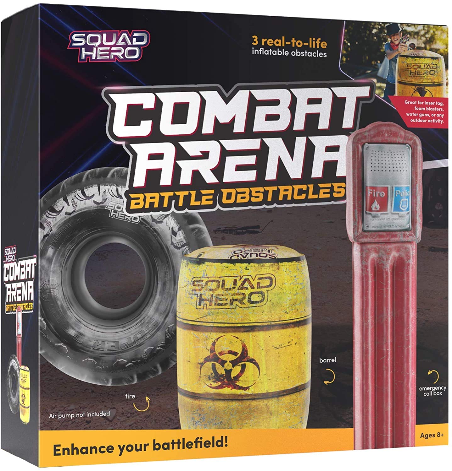 Inflatable Barricade Inflatable Army Box Barricade Set – 2-Piece ...