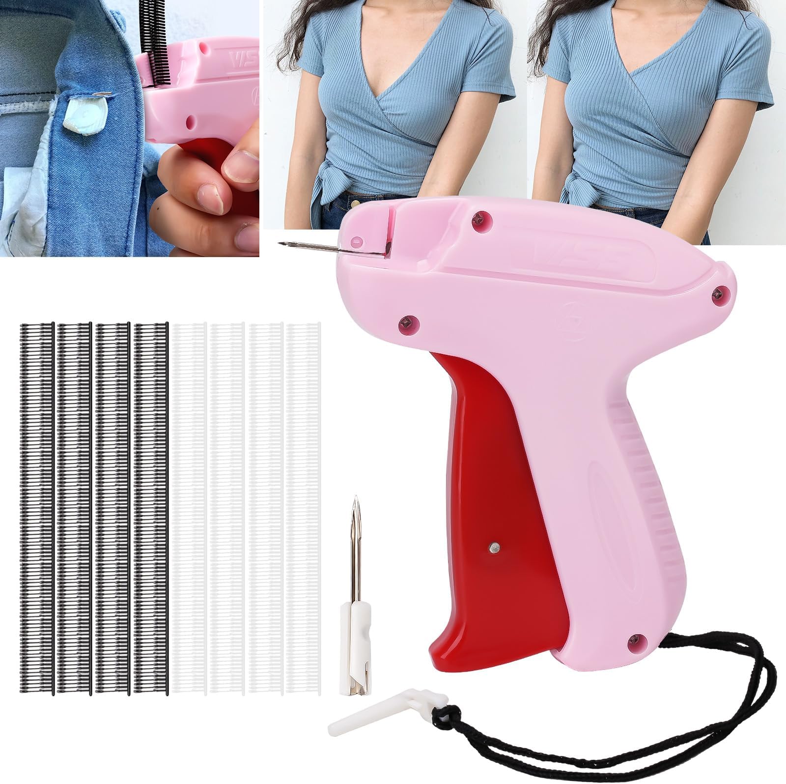 Amazon.com: PIPOW Stitchy Micro stitch Gun Kit - Quick Clothing Fixer ...
