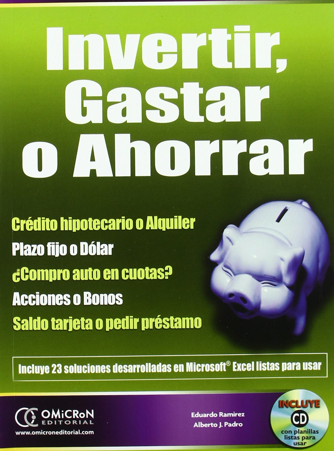 Amazon.com: INVERTIR, GASTAR O AHORRAR (Spanish Edition): 9789871046942 ...