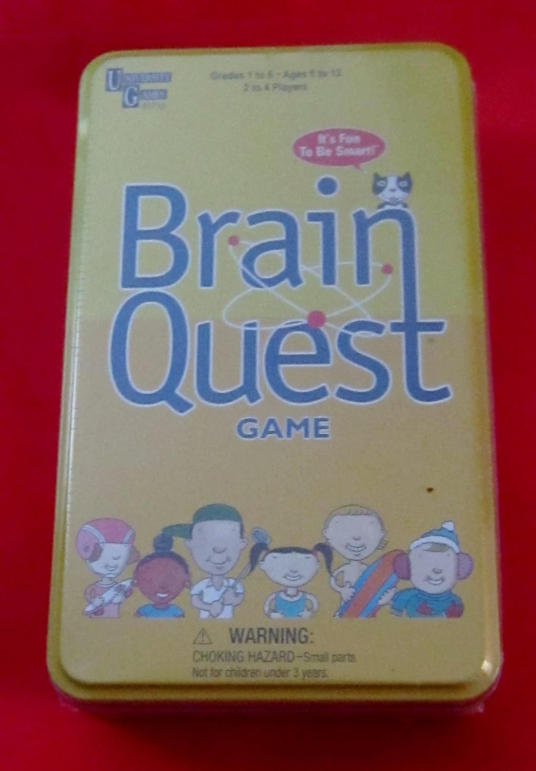 Amazon.com: Brain Box Brain Quest Travel Card Game by University Games ...