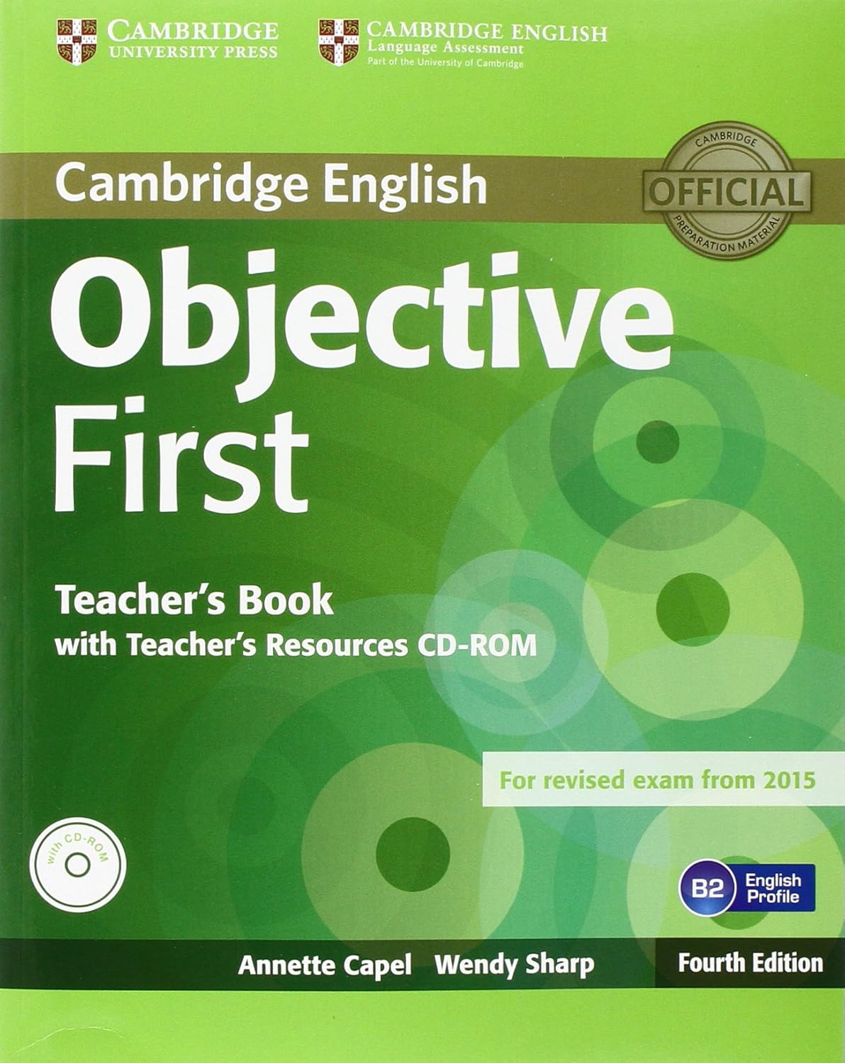 Objective First Teacher's Book with Teacher's Resources CD-ROM 4th ...