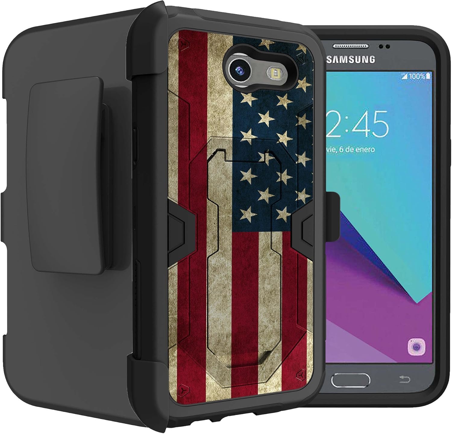 Amazon.com: Untouchble Compatible with Samsung J3 Eclipse Case, J3 ...