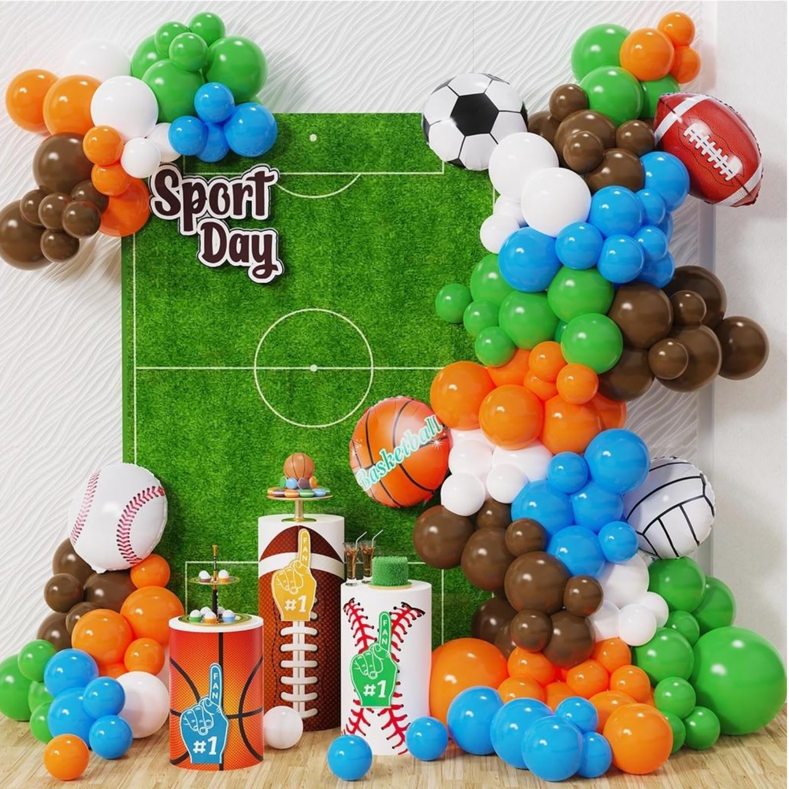 Ball Theme Birthday Party With Ideas Wonmelody Sports 2nd Birthday