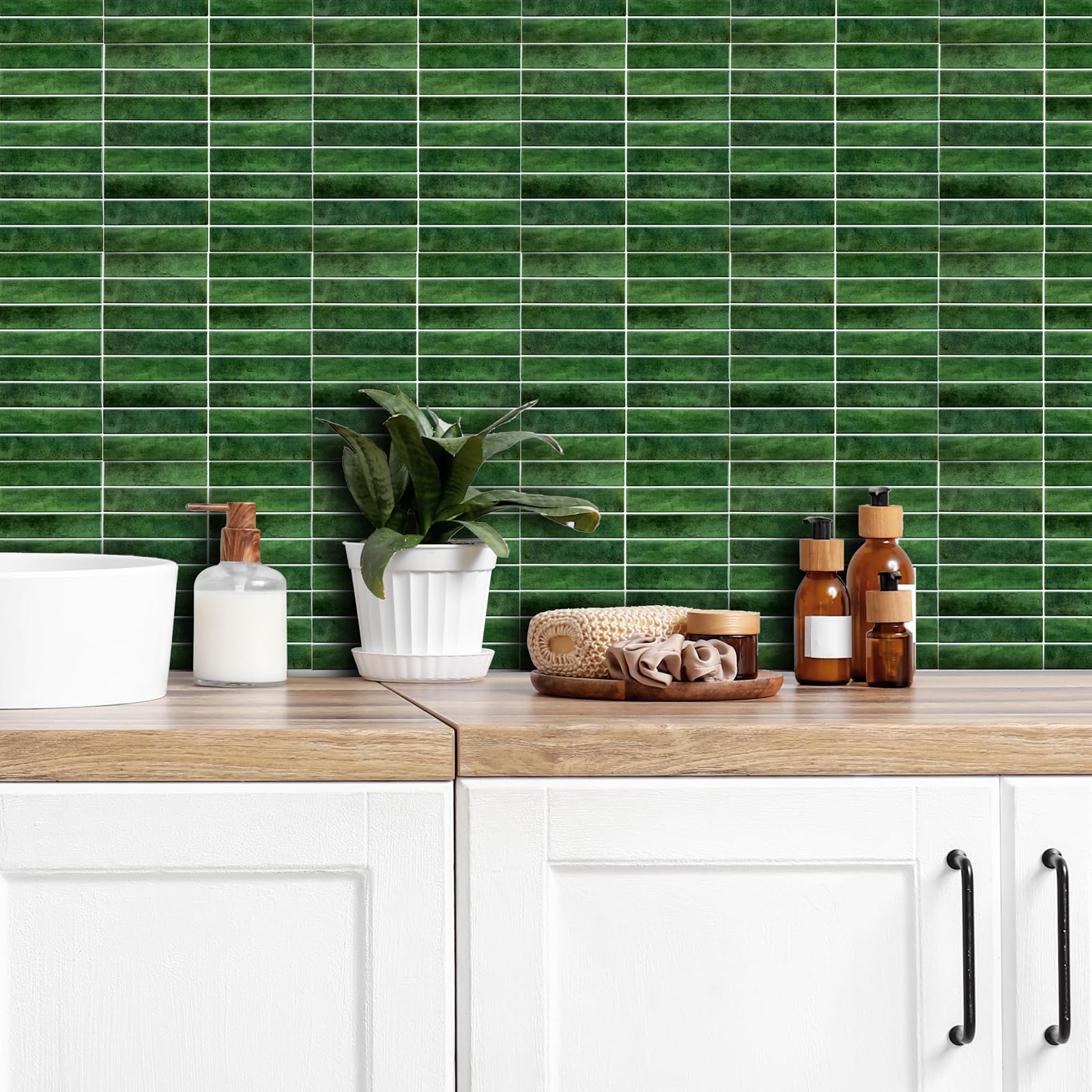 Update Your Backsplash Green Backsplash Kitchen 37 Kitchen Backsplash