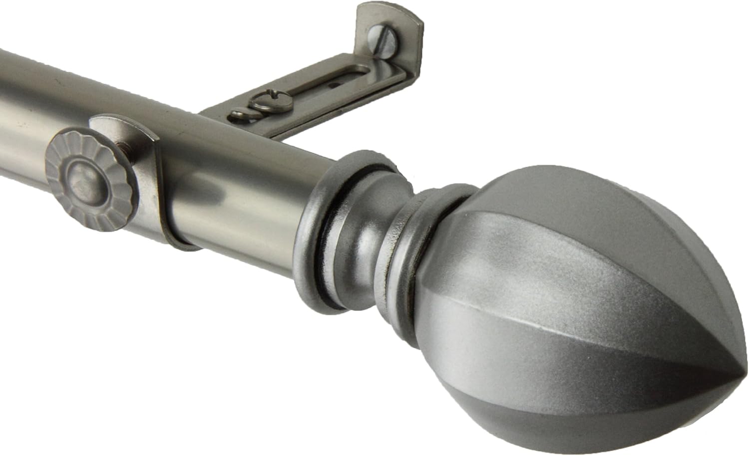 Amazon.com: A&F Rod Decor - Hazelnut Curtain Rod 120-170 inch - Satin ...