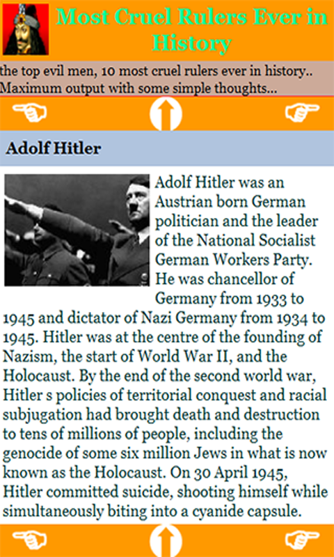 Most Cruel Rulers Ever in History - App on Amazon Appstore